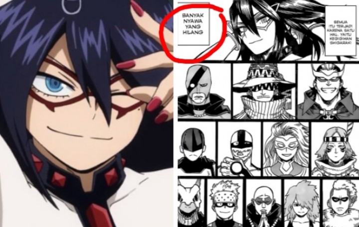 Boku no Hero Academia 296, Midnight Dipastikan Tewas, Shigaraki ...