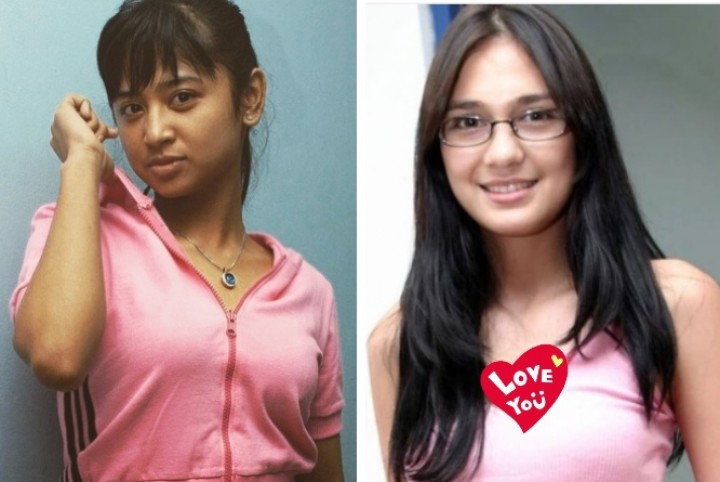 Foto Jadul Dewi Persik dan Luna Maya Sama-sama Pakai Baju Pink | RIAU24.COM