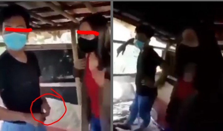 Viral Gerebek Sejoli di Gubuk Tua, Prianya Langsung Perbaiki Celana dan Cewek Buru-buru Pakai ...