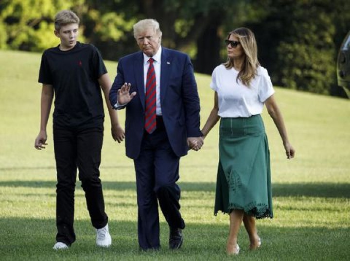 Tinggi Badan Anak Bungsu Donald Trump Capai 2 Meter di Usia 15 Tahun ...