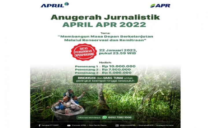 PT RAPP Umumkan 10 Finalis Anugerah Jurnalistik APRIL-APR 2022 | RIAU24.COM