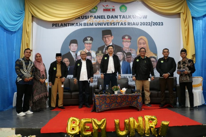 Sempena Pelantikan Pengurus, BEM UNRI Gelar Diskusi Panel dan Talkshow ...
