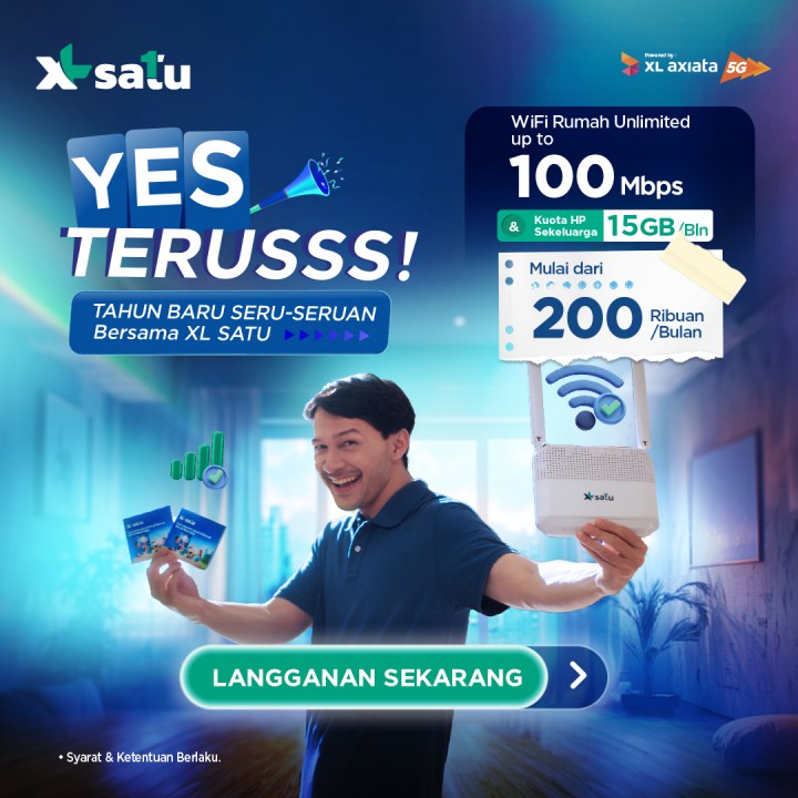 XL Axiata Hadirkan XL SATU Lite: Solusi Praktis Internet Rumah Nirkabel ...