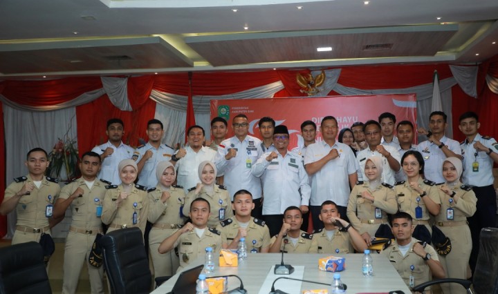 Sambut Taruna STTD Bekasi Jalani Magang di Siak Ini Pesan Sekda Arfan | RIAU24.COM