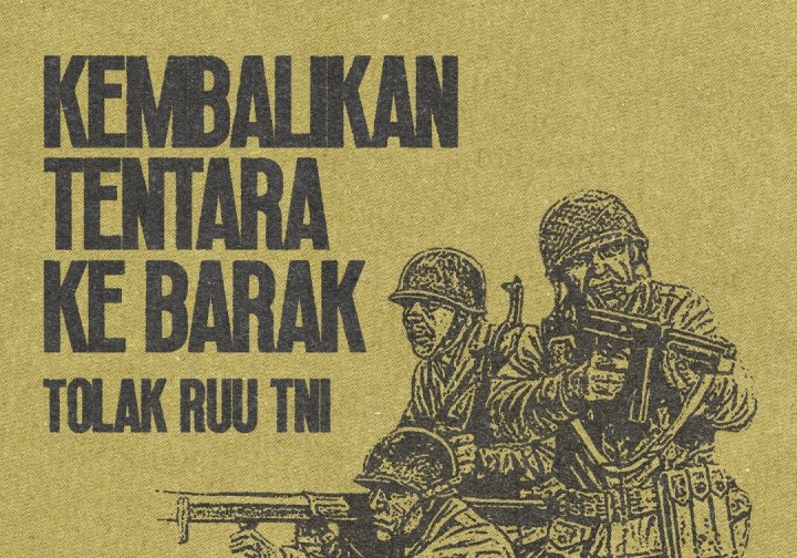 Rakyat Indonesia Tanda Tangani 6.000 Petisi Tolak Dwifungsi TNI Lewat ...