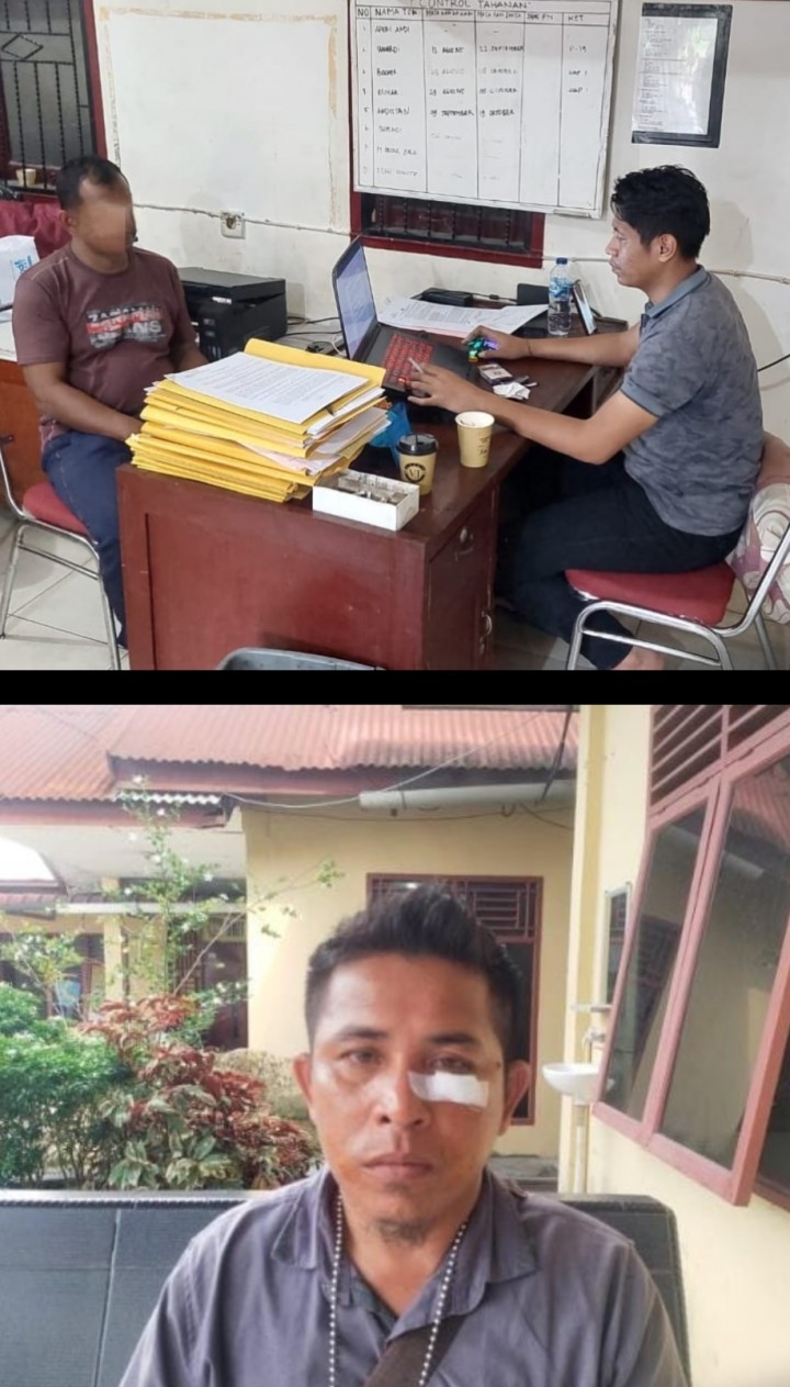 Polsek Kandis Tetapkan Satu Tersangka Kasus Penganiayaan Jurnalis di KM 51 - Riau24